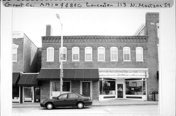 113 N MADISON ST | Property Record | Wisconsin Historical Society